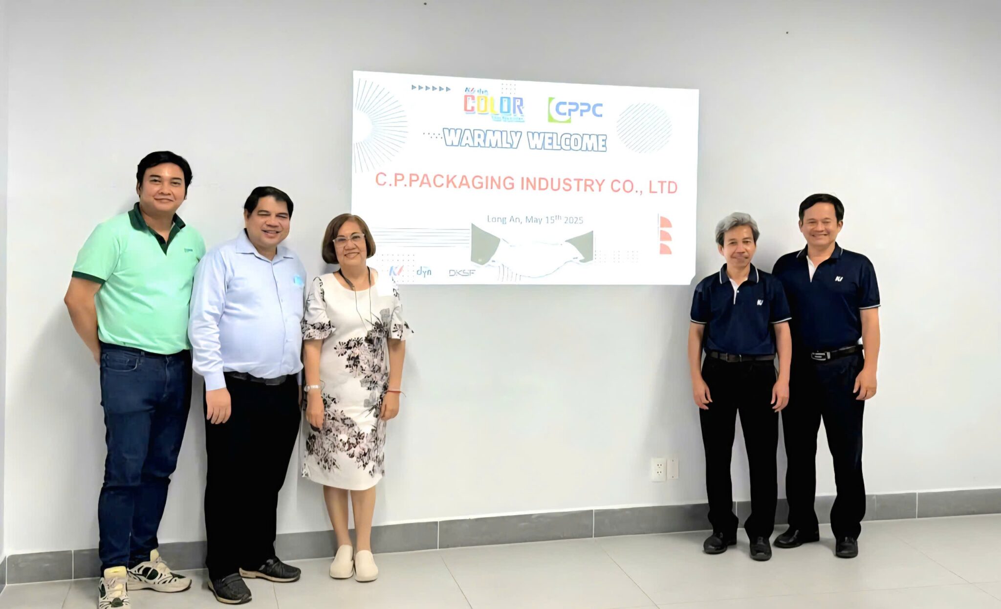 ĐÓN TIẾP CÔNG TY C.P. PACKAGING INDUSTRY CO., LTD (CPPC THÁI LAN) ĐẾN THAM QUAN VÀ LÀM VIỆC